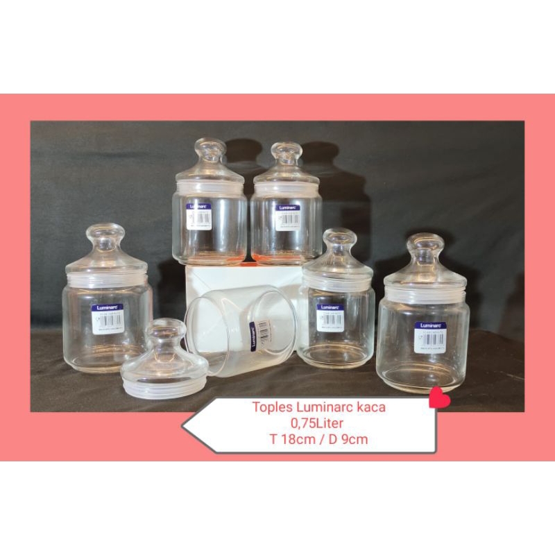 Luminarc Pot Club Jar 0,75/Pc | Shopee Malaysia