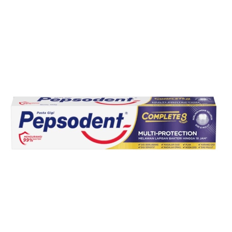 Pepsodent complete 8 150 Grams extra Contents 25 Grams | Shopee Malaysia