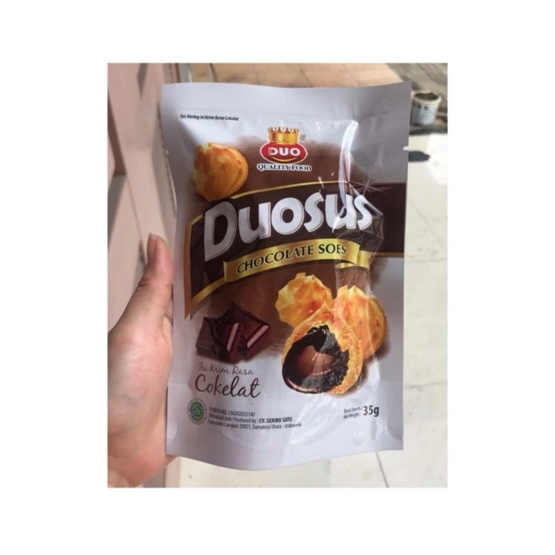 Chocolate DUOSUS POUCH CONTAINS 30 GRAM SUS DUOSOES DUO SOES CHOCOLATE ...