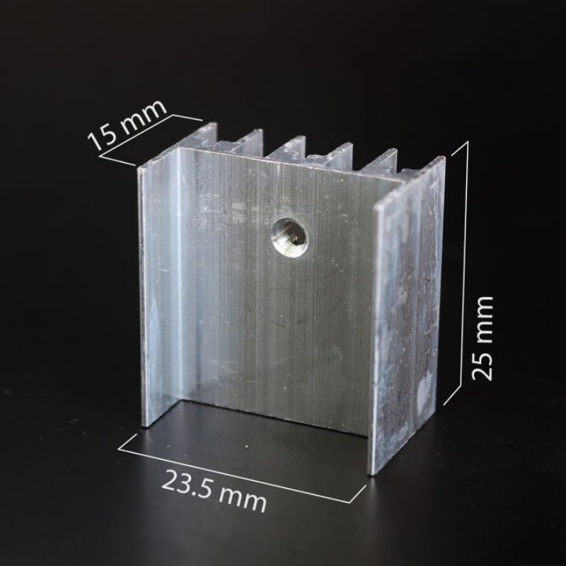 Wholesale TO3P TIP Transistor Aluminum Cooling Heatsink | Shopee Malaysia