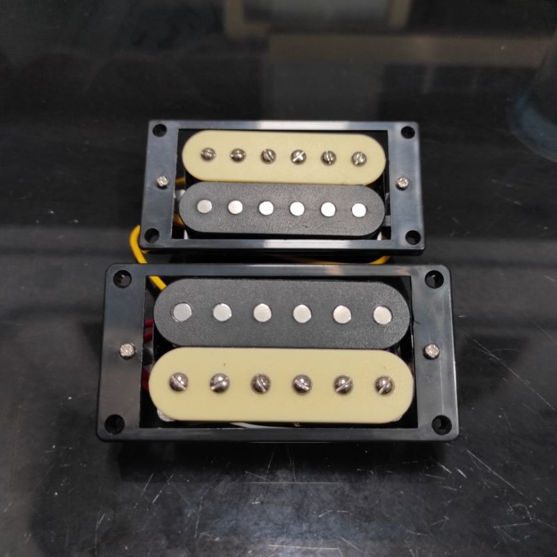 Humbucker Zebra Guitar Pickup, Hi Gain, Low Noise, Make Ibanez, fender ...