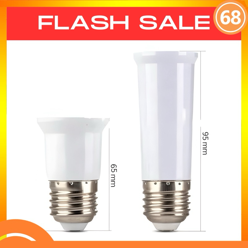 Downlight Fitting Connection Long Extension E27 Lamp Holder | Shopee ...