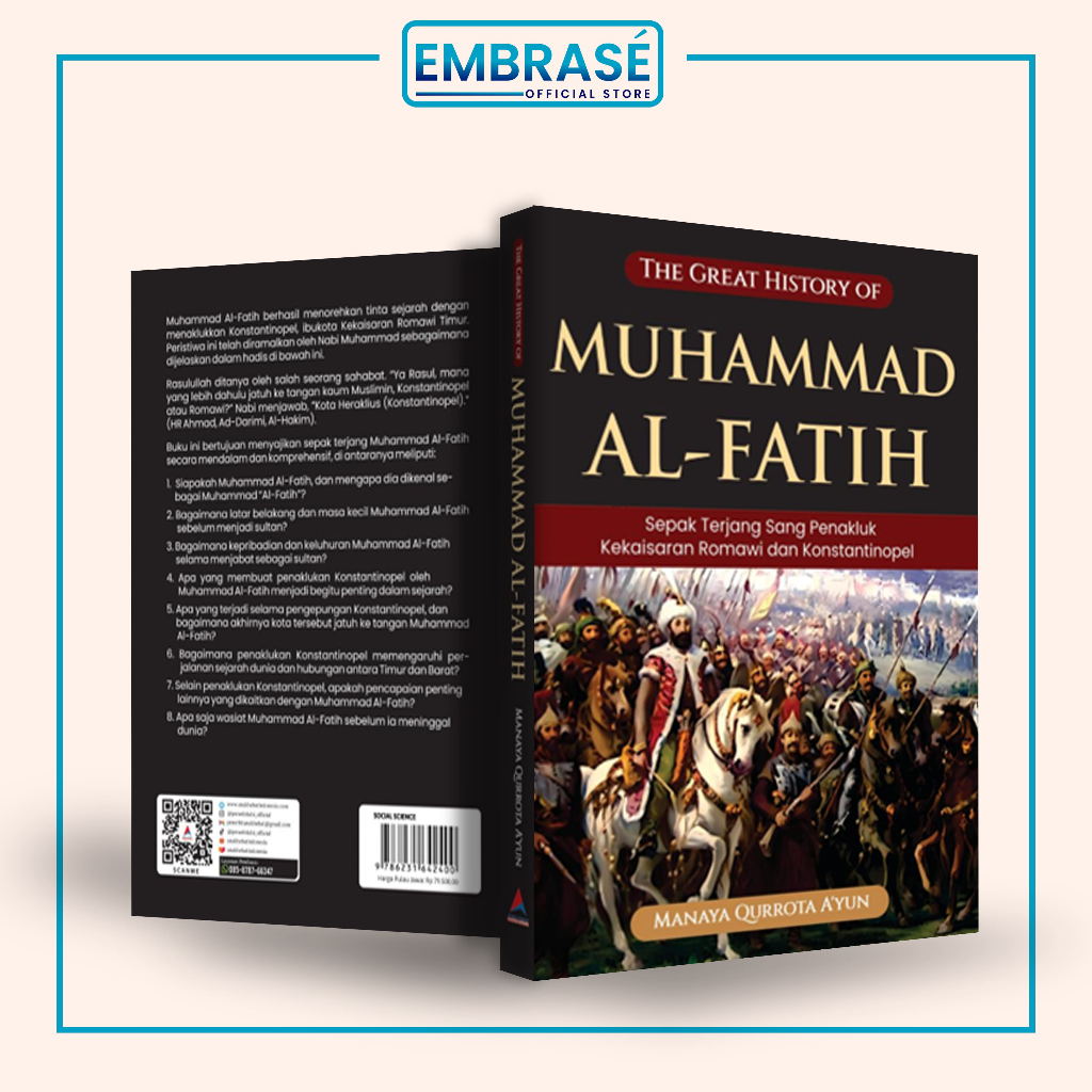 The Great History of Muhammad Al-Fatih -Embrase | Shopee Malaysia