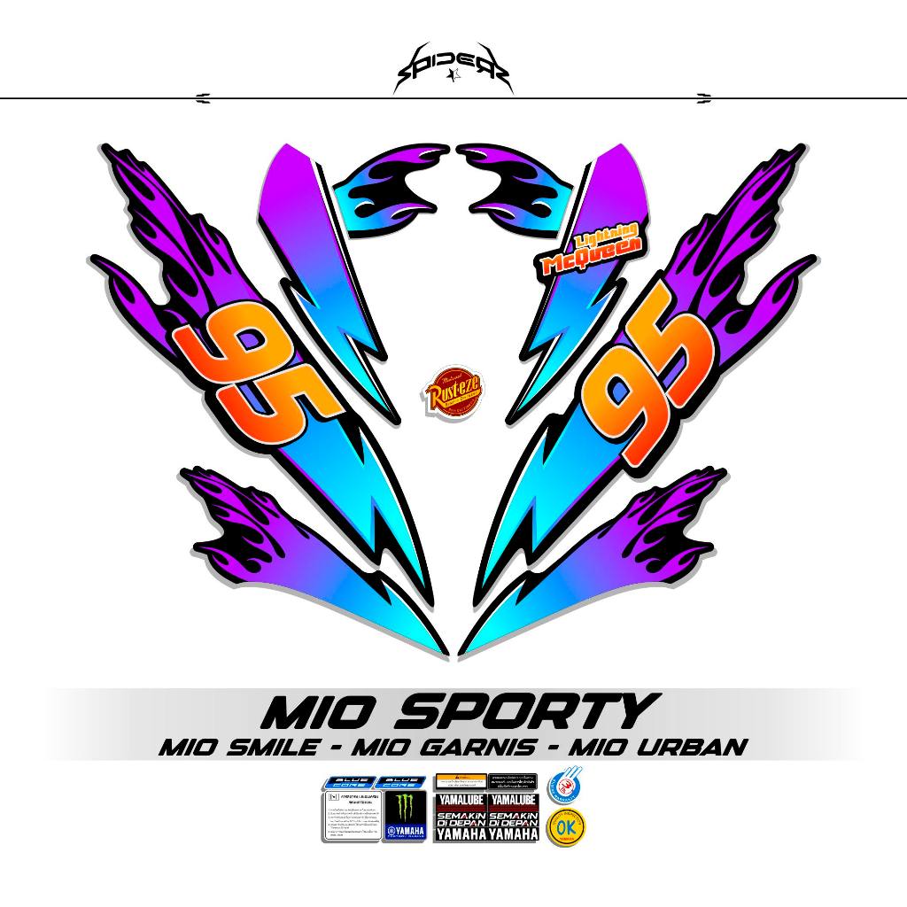 Striping Mio Sporty Motif 7/Mio Smile/Mio Urban/Mio Garnis/Decal ...