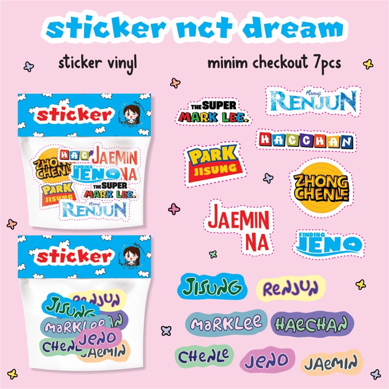Nct DREAM STICKER (Series Purchase 7PCS) | Shopee Malaysia
