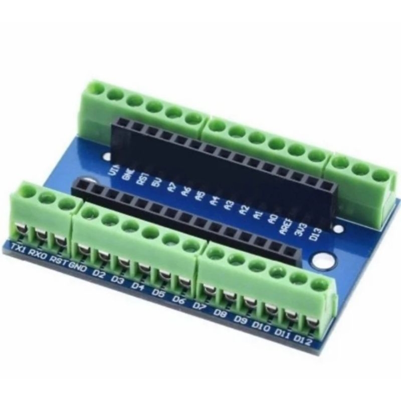Arduino Nano Terminal I/O Expansion Shield board sensor | Shopee Malaysia