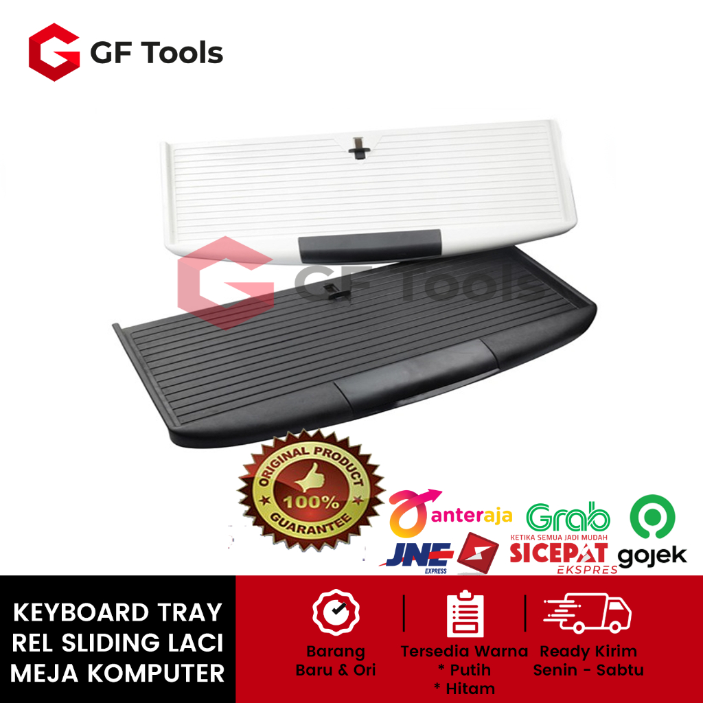 Keyboard TRAY RAIL DRAWER HOLDER FOR COMPUTER TABLE KEYBOARD TRAY ...
