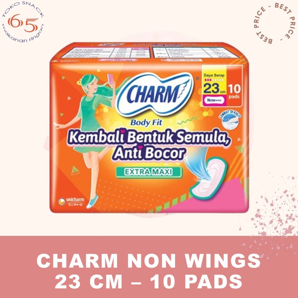 Charm Extra Maxi NON WING 8/10/20. bandage. PAK | Shopee Malaysia