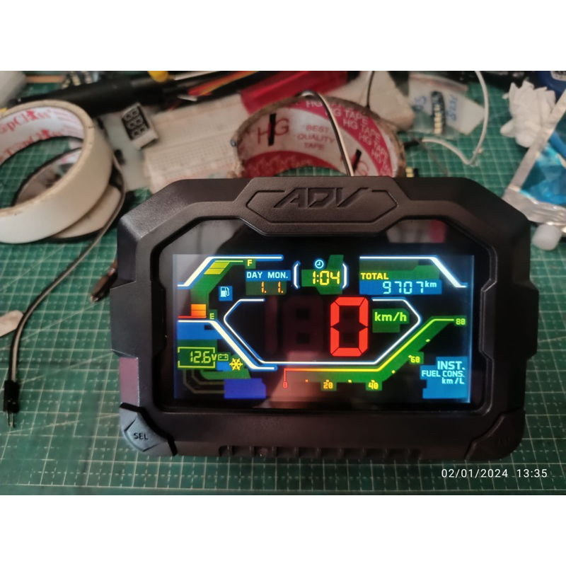 HONDA ADV 150 SPEEDOMETER LCD STICKER | Shopee Malaysia