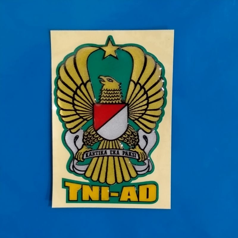 Embossed TNI AD Sticker | Shopee Malaysia