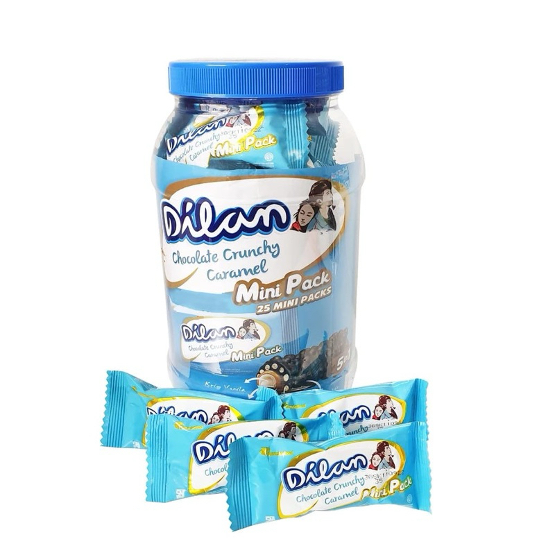 Dilan CHOCO CRUNCHY JAR CONTAINS 25 PCS | Shopee Malaysia