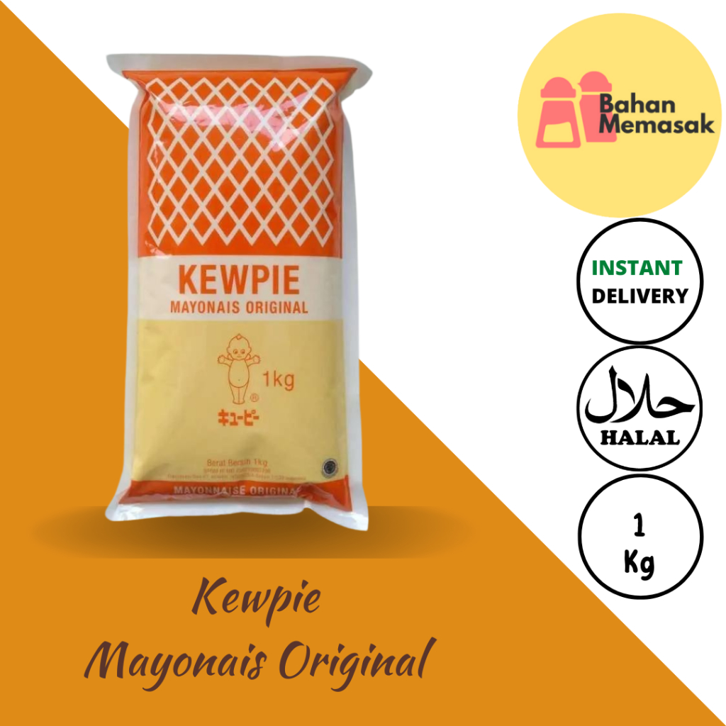 Kewpie Mayonnaise Original Japanese Mayo 1 Kg BPOM Halal | Shopee Malaysia