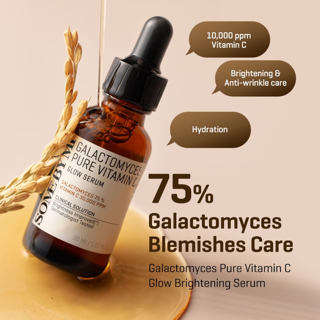Some BY MI Galactomyces Pure Vitamin C Bright & Glow Duo Galac Serum ...