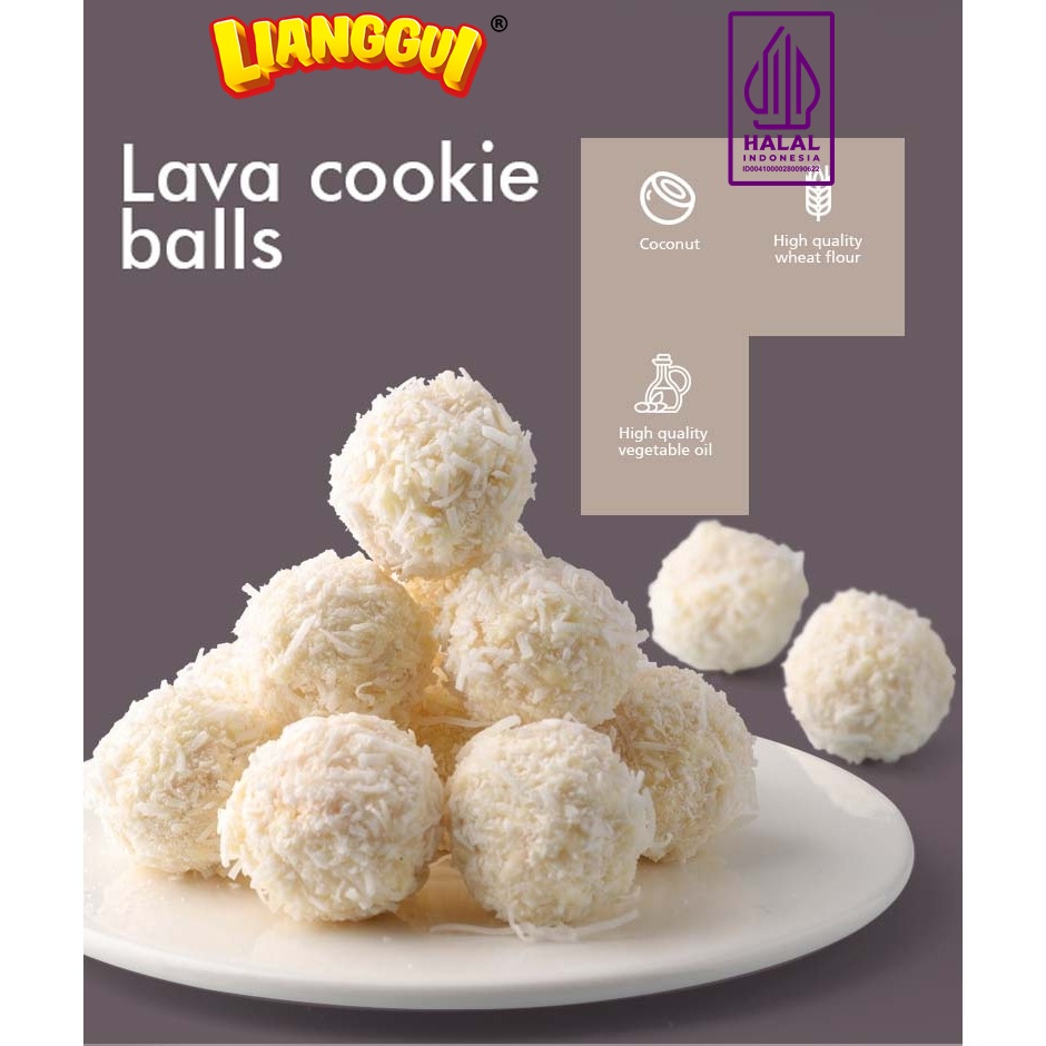 [HALAL] Lianggui Crisp CHOCO BURSTLURRY COCONUT Crispy & SWEET Wafer ...