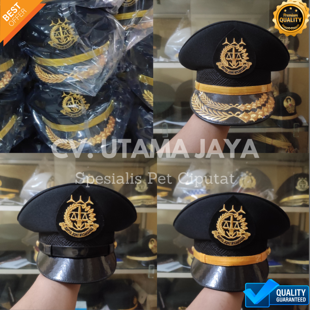 Pdu Pet Hat PDU PDUK PDUB PROSECUTOR PROSECUTOR Men's Judge GOLONGAN 2A ...