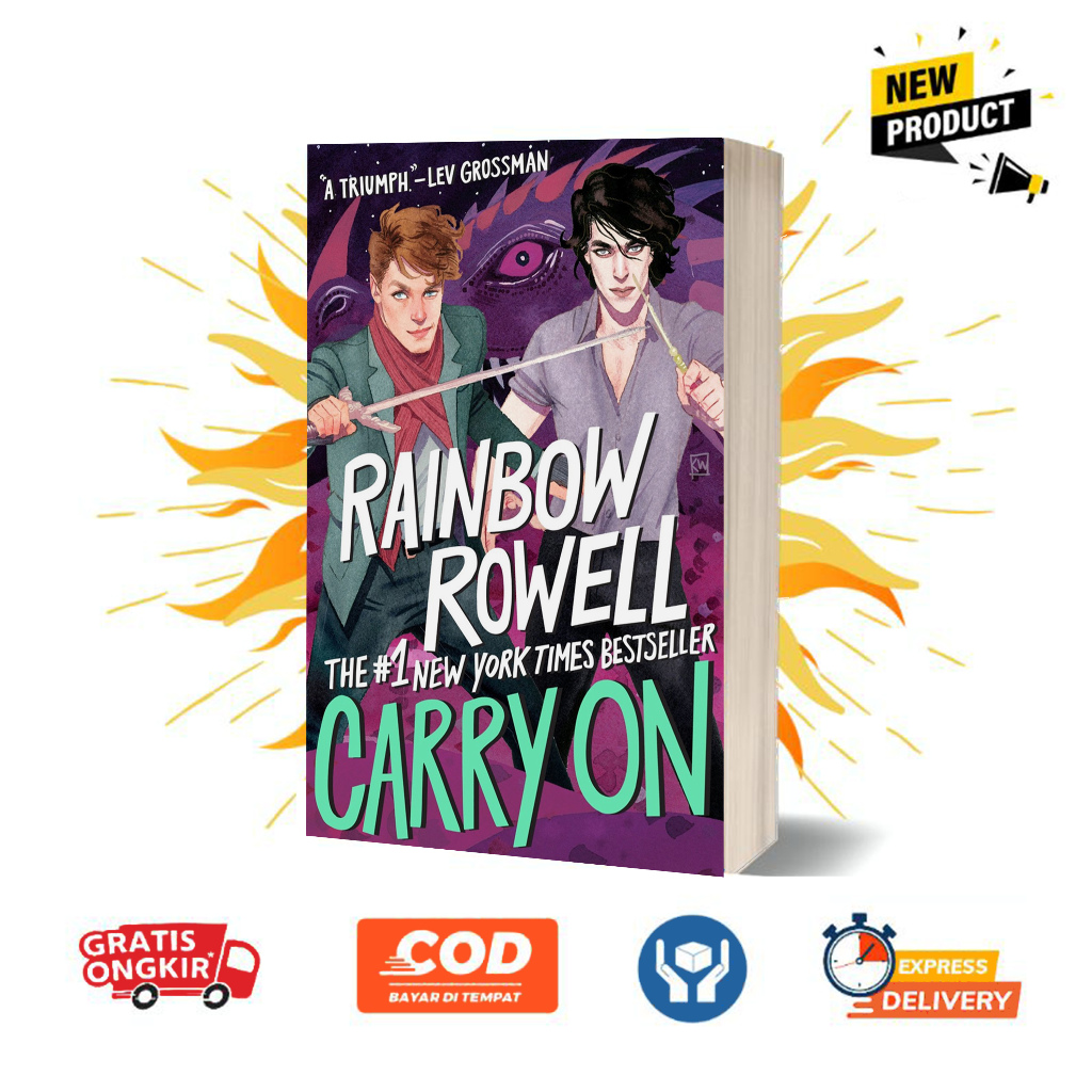 Carry On by Rainbow Rowell (English) | Shopee Malaysia