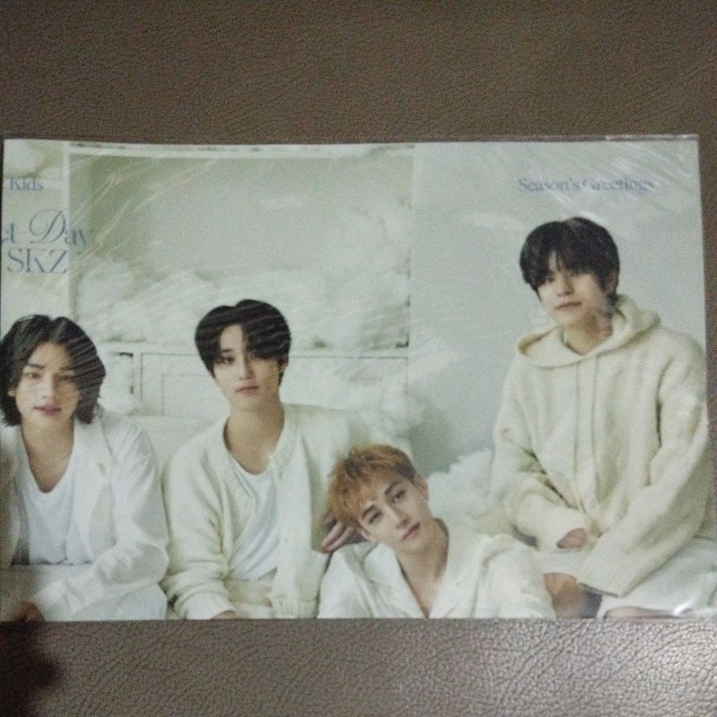 Stray kids perfect day calendar official poster folder with skz ...