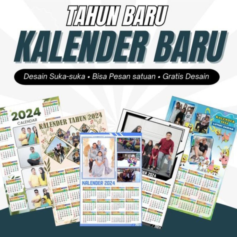 Print 2025 Calendar/Costume Calendar/Wall Calendar | Shopee Malaysia