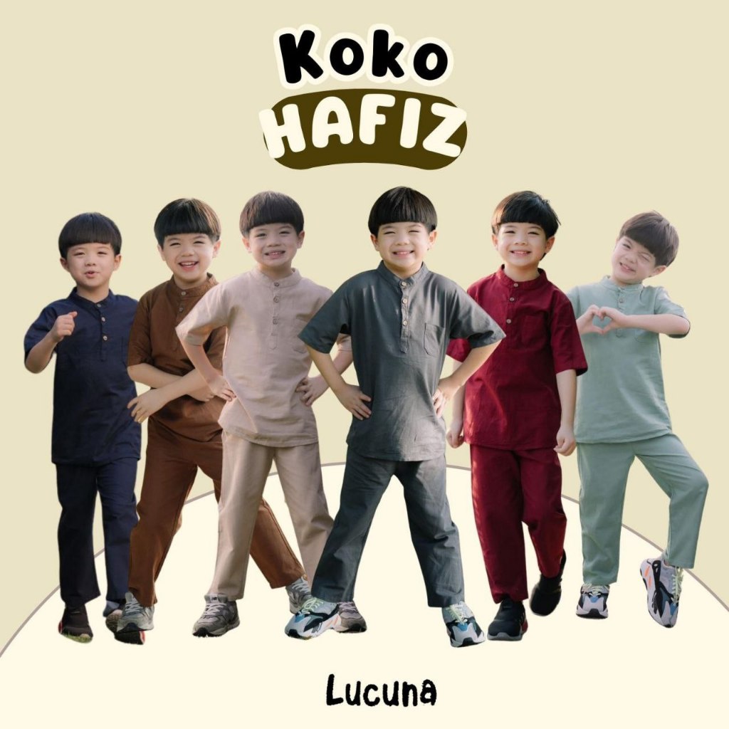 KATUN Children's Kurta Suit Set Boys' Koko Shirt and Hafiz Cotton Linen Pants Age 1-8 years ...