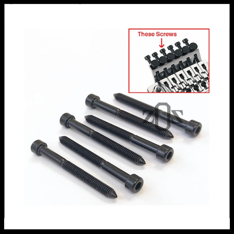 Tremolo Floyd Rose Hexagonal Bridge Bolt Screw Screws | Shopee Malaysia