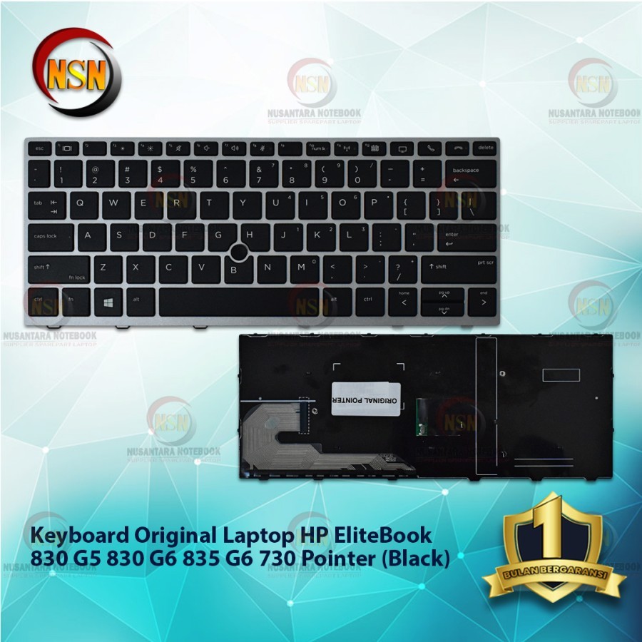 Original Laptop Keyboard HP EliteBook 830 G5 830 G6 835 Pointer ...