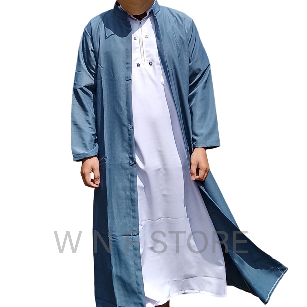 Adult men's robes can be removed and inside and out | Shopee Malaysia