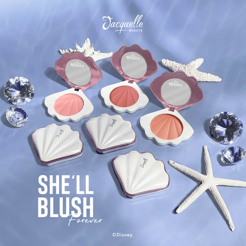 [NEW] Jacquelle SHELL BLUSH FOREVER PRESSED POWDER BLUSH ON - DISNEY ...