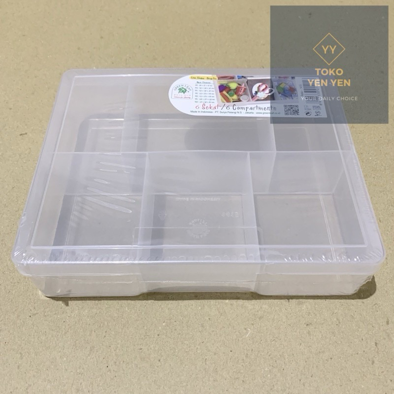 Toolbox 6 Bulkhead Storage Box Green Leaf Reiko 1415 | Shopee Malaysia