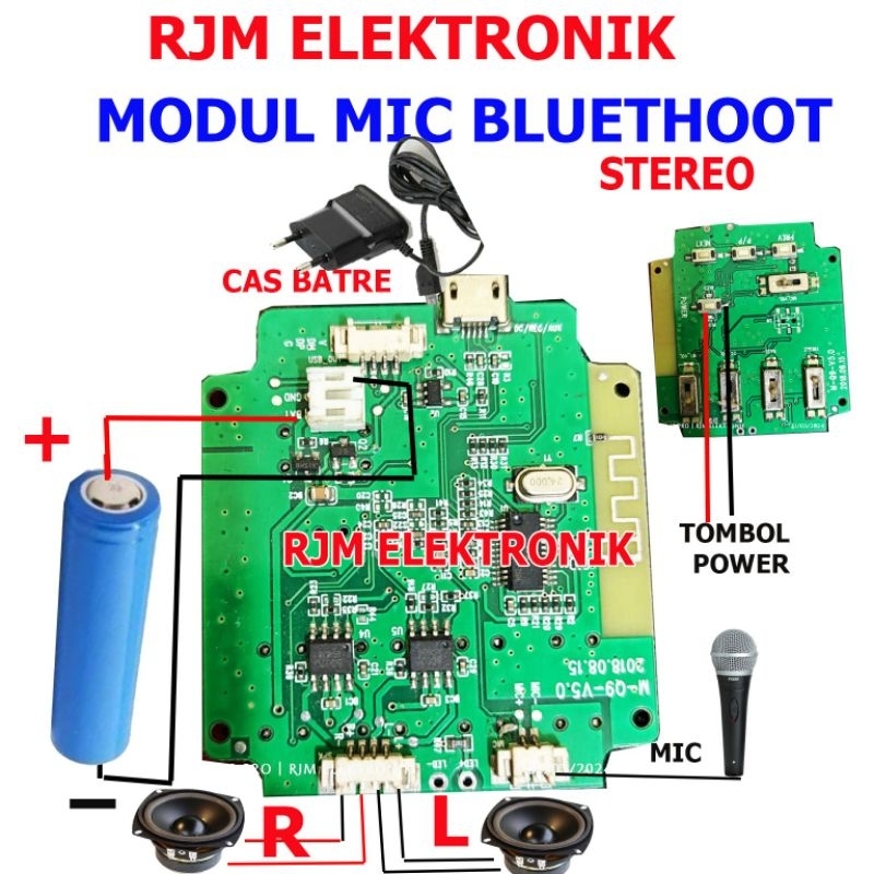 Technician Special stereo bluetooth mic Module | Shopee Malaysia