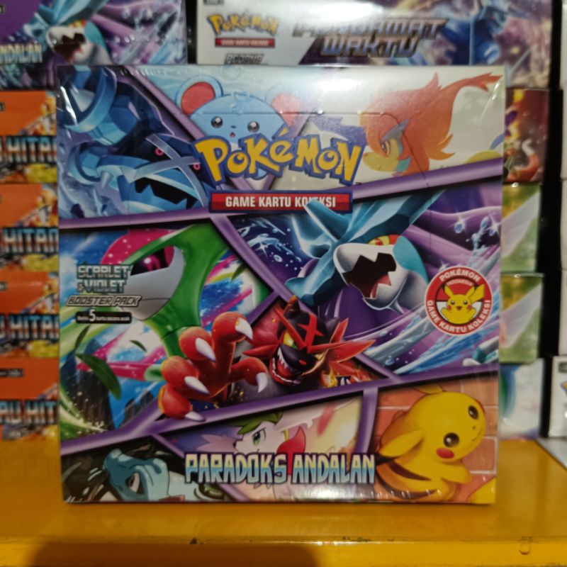 Mainstay Pokemon Paradox Card Booster Box Indonesian | Shopee Malaysia