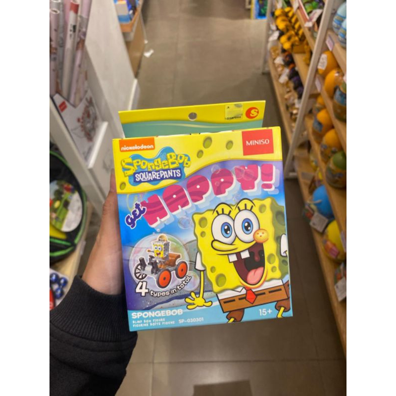 Miniso x Spongebob Blind Box Figure | Shopee Malaysia