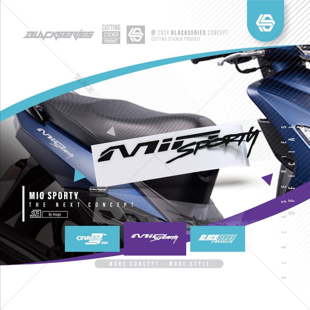 Cutting Mio Sporty Stickers | Mio Sporty Sticker | New Design | Shopee ...