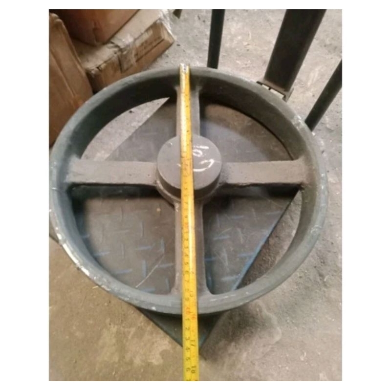 B3 16" inch iron pully with dead end / cast blind pulley | Shopee Malaysia