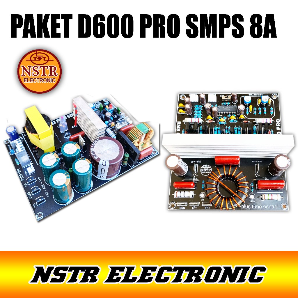 Class d600 and smps 8A power amplifier package | Shopee Malaysia