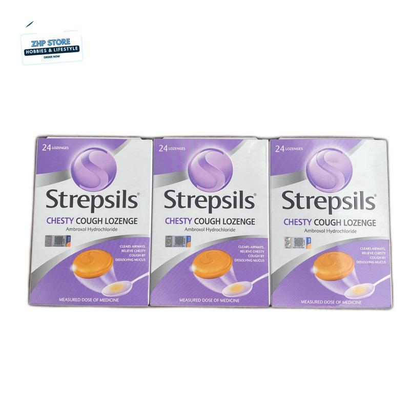 Strepsils Chesty Cough 24s Lozenges | Shopee Malaysia