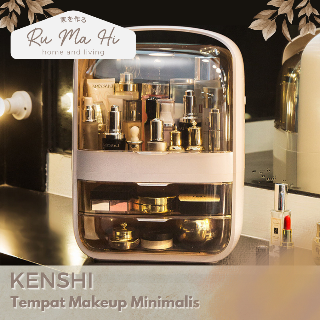 Rumahi -KENSHI Multi-Purpose Cosmetic Storage Box Multifunctional ...