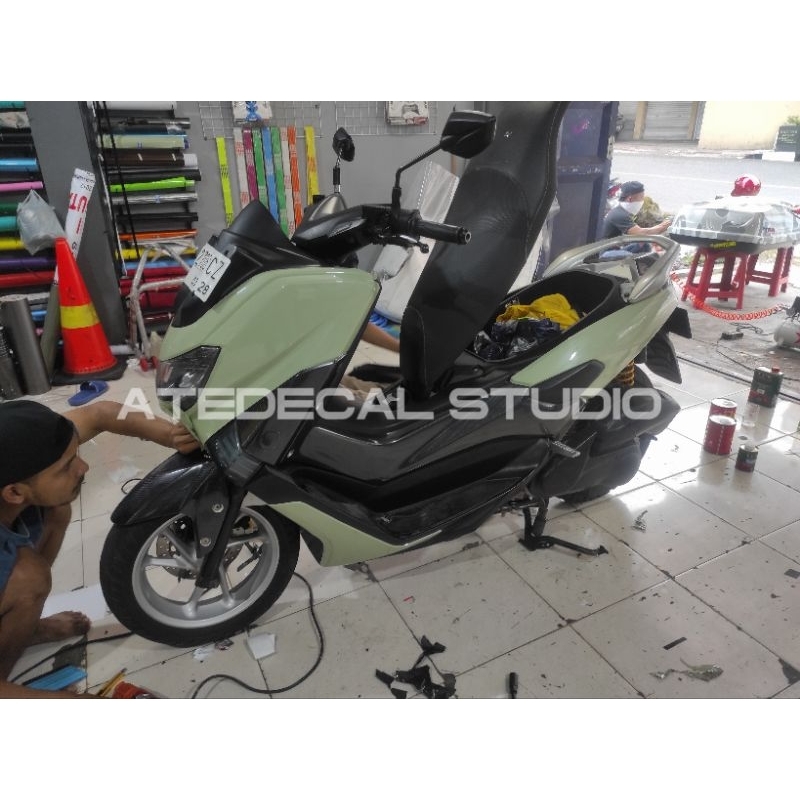 HIJAU Yamaha Nmax Full body Decal Sticker sage Green premium | Shopee ...