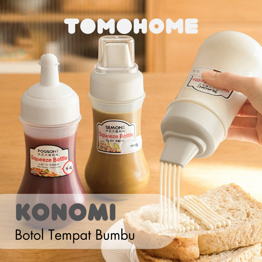 Tomo - KONOMI Easy 5 Hole Mayonnaise Bottle Minimalist Chili Dispenser ...