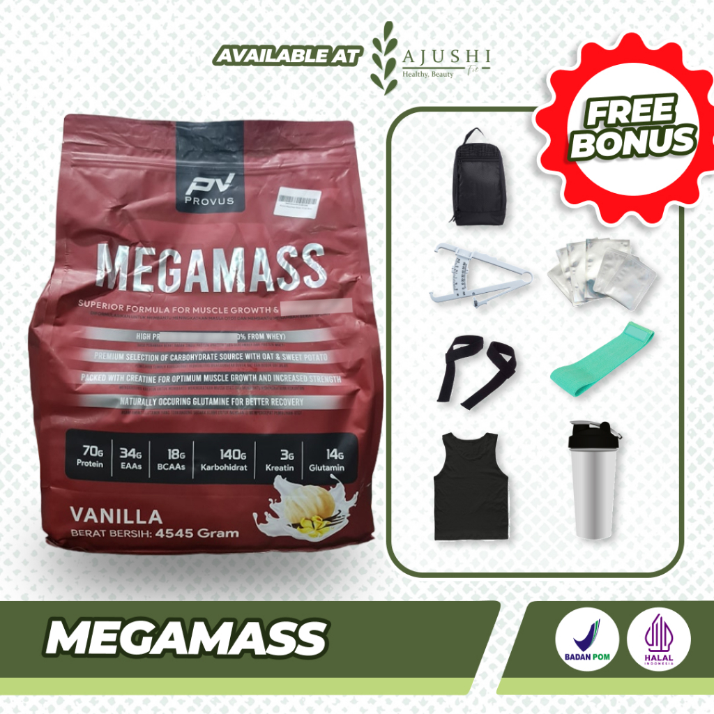 Provus Megamass Gainer 10lbs (Complete Gainer) | Shopee Malaysia