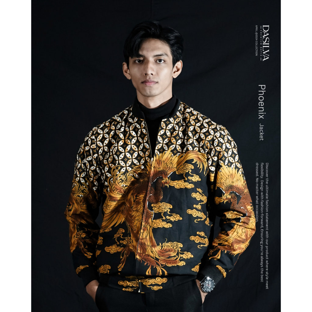 Combination batik Jacket Written batik bomber Jacket Written batik ...