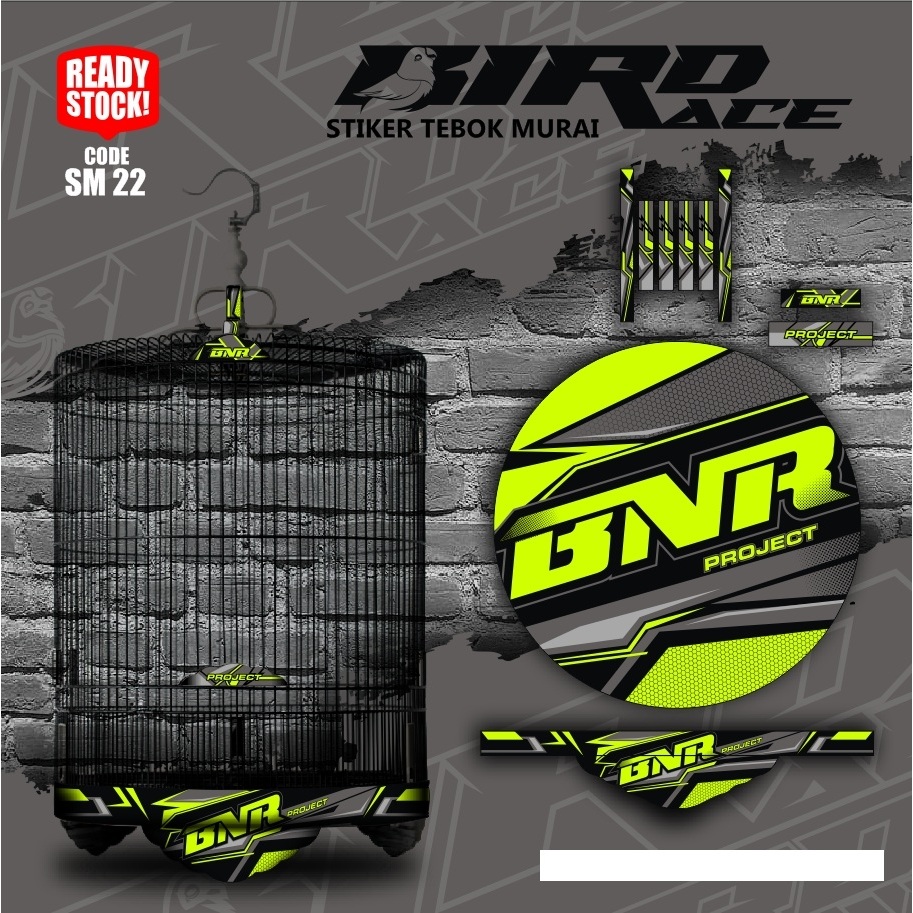 Tebok Murai Decal Sticker Custom BNR Murai Cage Sticker | Shopee Malaysia
