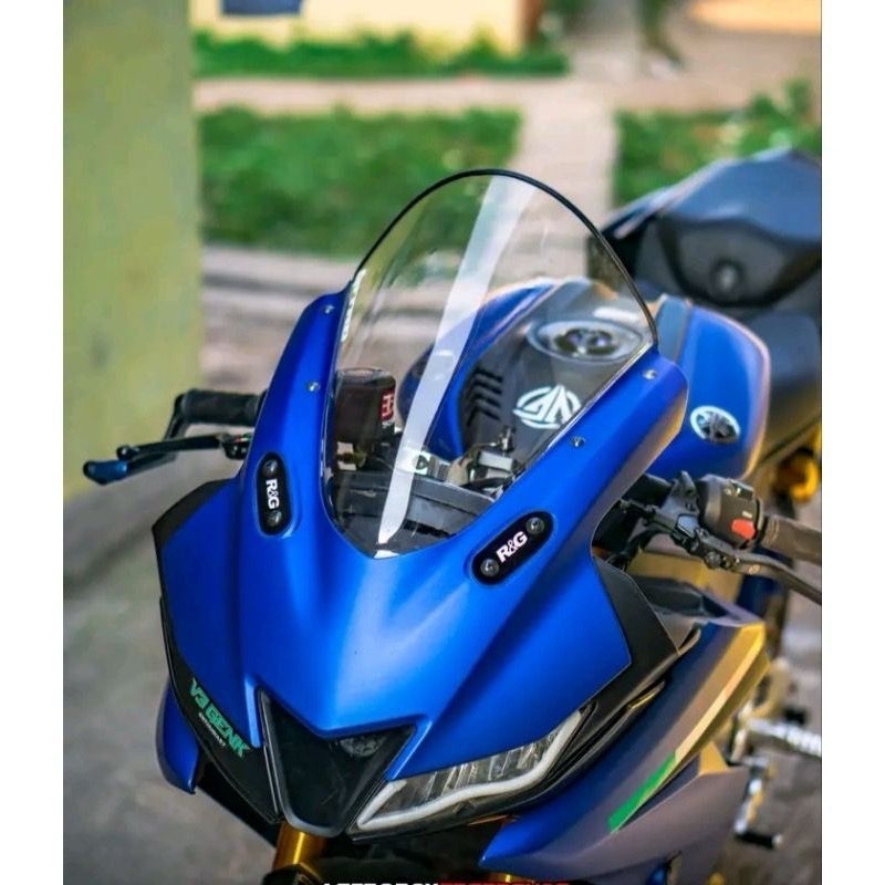 Yamaha R15 V3 V4 Super Jenong Windshield Visor Free Rubber List ...