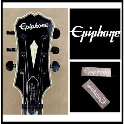 Inlay Pearl Epiphone Font Headstock Veneer | Shopee Malaysia
