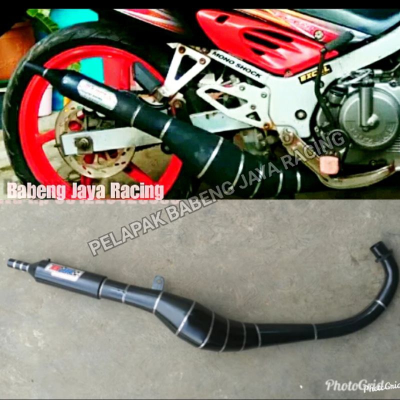 Exhaust suzuki satria 2 stroke RGV 120 RGX 120 Stinger 120 Akira 120 ...