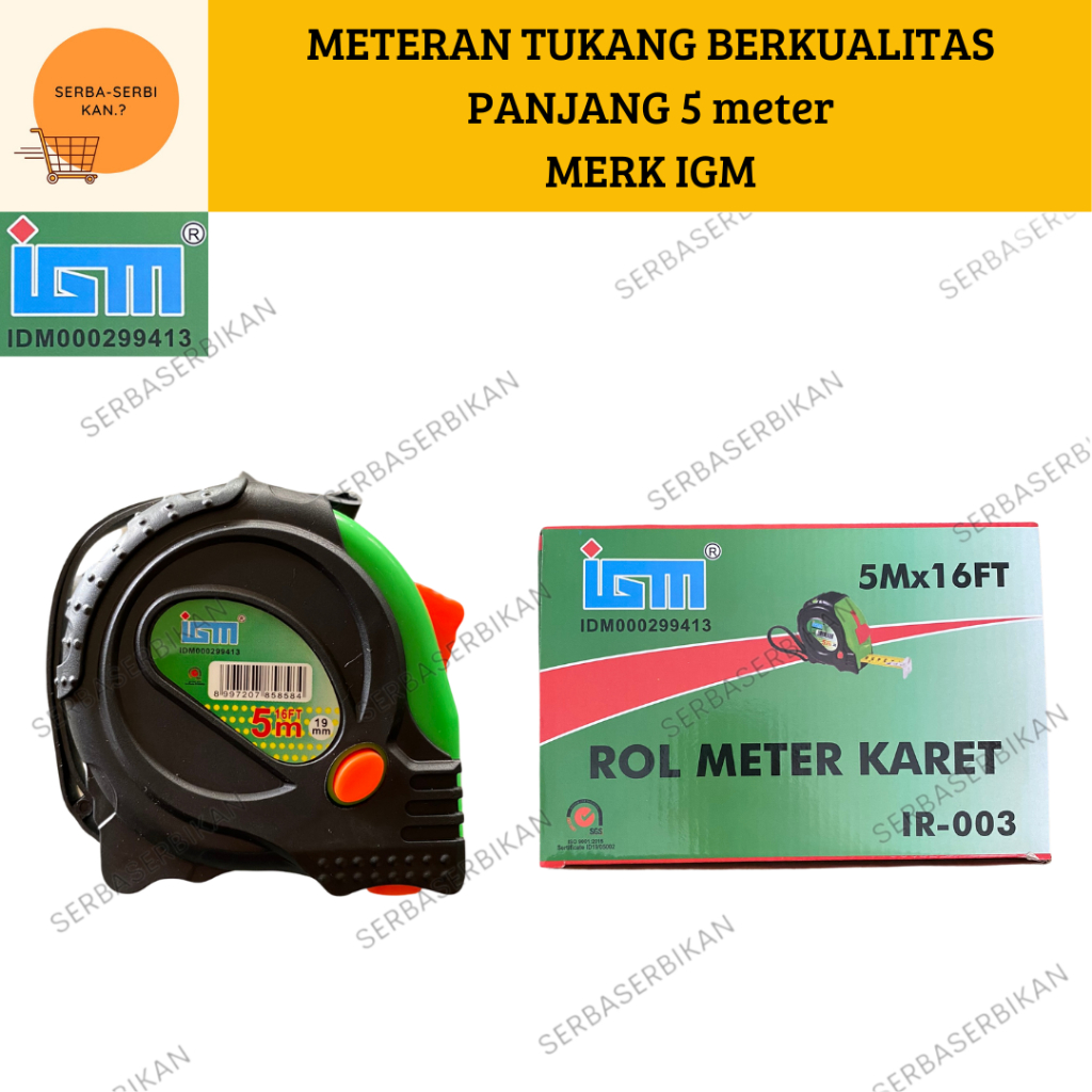 Building METER 5 meters IGM | Shopee Malaysia