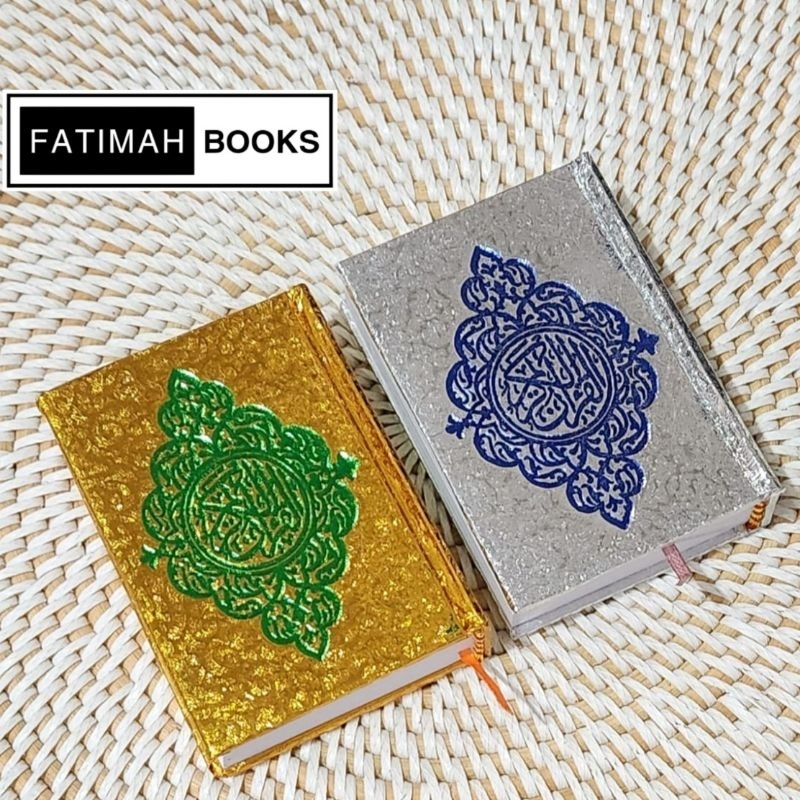 Al-Quran Gold Silver Pocket Size A7 - Mini Al-Quran | Shopee Malaysia
