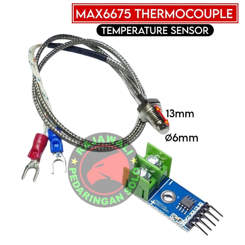 Temperature SENSOR MODULE MAX6675 THERMOCOUPLE MICROCONTROLLER SENSOR ...