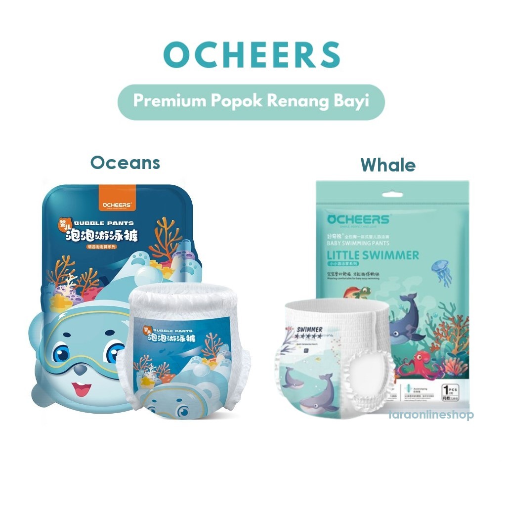 Ocheers baby swimming diapers premium baby swimming pants soft leak ...