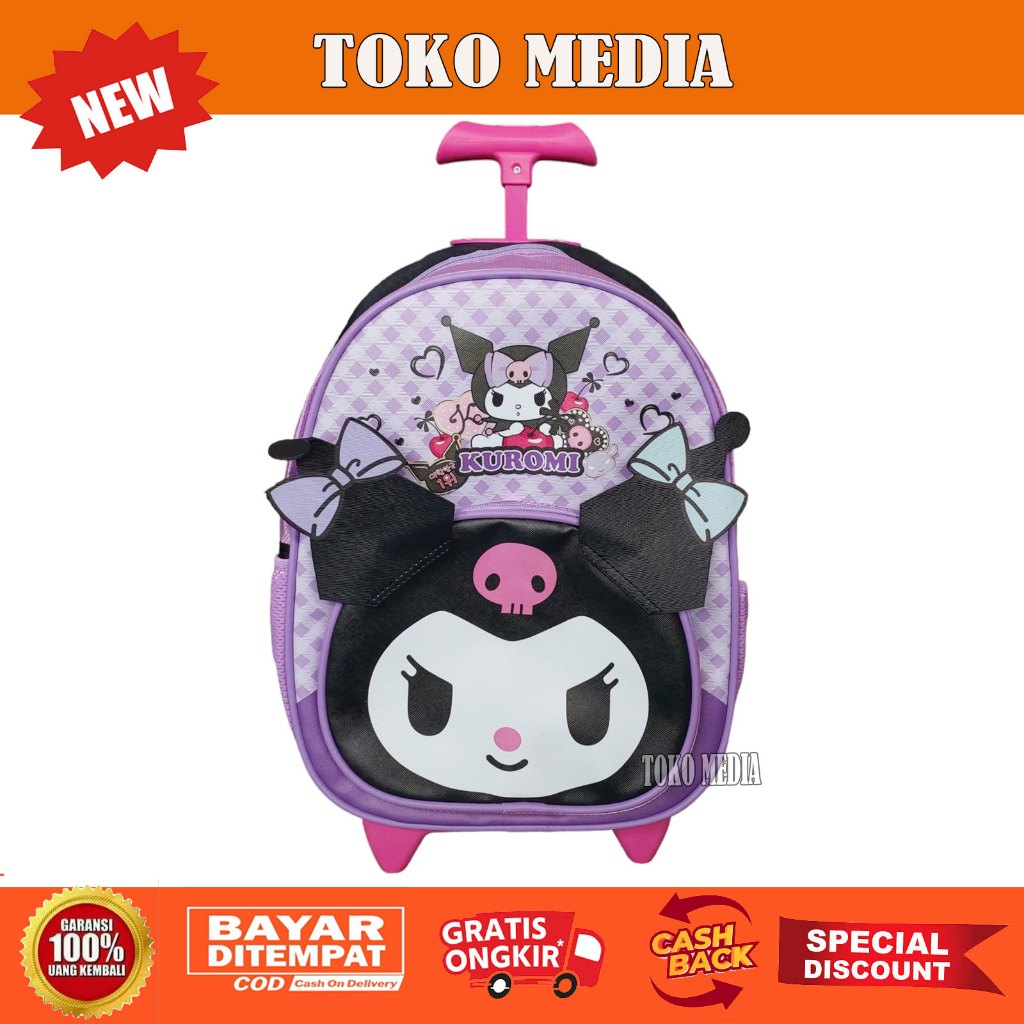 Kuromi School Character TROLLEY/TROLLEY Bag Uk. Tk And SD (TM2011/2012 ...