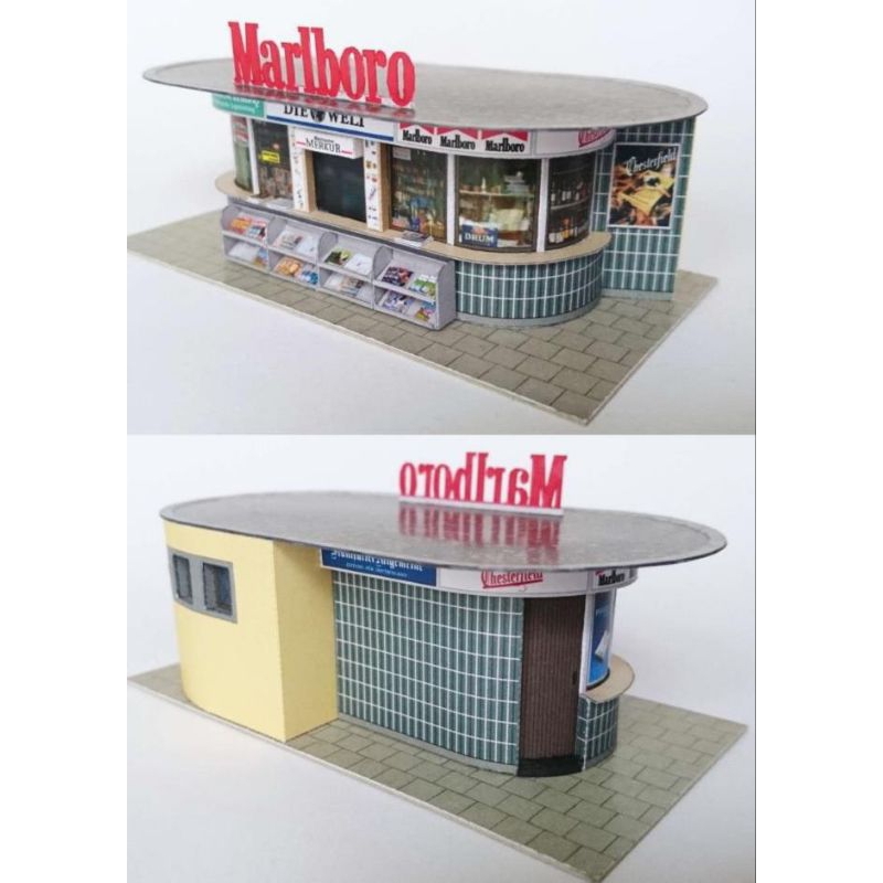 Shop papercraft pattern sheet scale 87 (PM-C5) | Shopee Malaysia